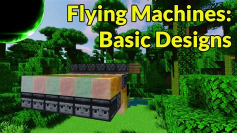 Easy Flying Machine Designs For Java And Bedrock Edition Minecraft