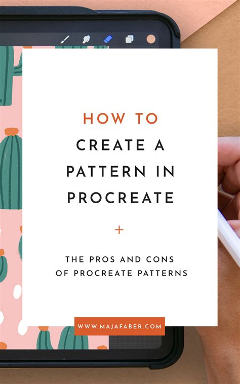 How To Create A Pattern In Procreate And The Pros And Cons Of Procreate Patterns