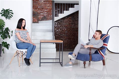 Dude Fucks Babe During A Rehearsal Stud Helps A Hot Brunette Learn Her Role And To Get A Lot Of