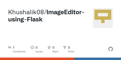 github khushalik08 imageeditor using flask