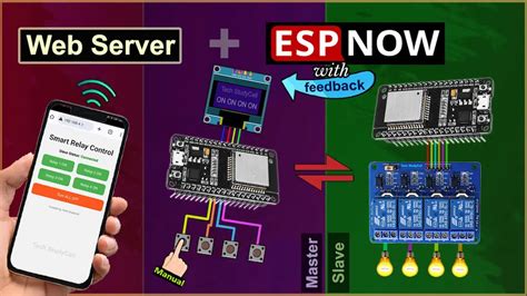 Esp32 Web Server Esp Now Relay Control With Oled 2026