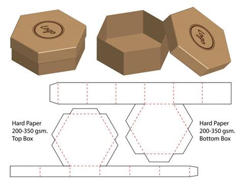 Premium Vector Box Packaging Die Cut Template Design T Box Template Paper Box Template