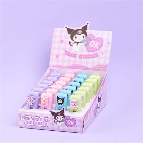 Kuromi Pull Push Eraser Mofkera