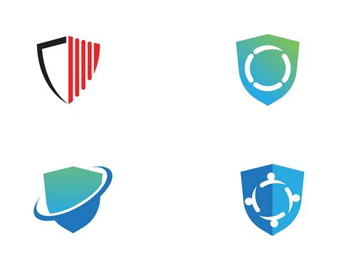 Shield Logo Vector Template 623237 Vector Art At Vecteezy