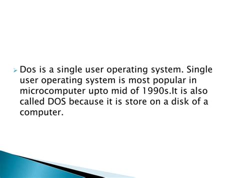 Disk Operating Systemppt C Sdsommands Cd Ppt
