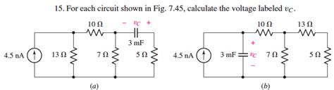 Solved For Each Circuit Shown In Fig Calculate The Chegg