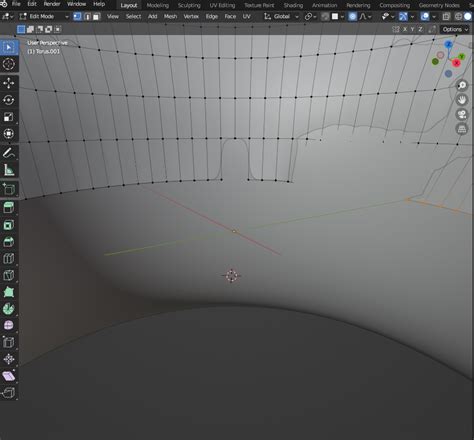 Missing Chunk On The Edge Of Mesh Blender Stack Exchange