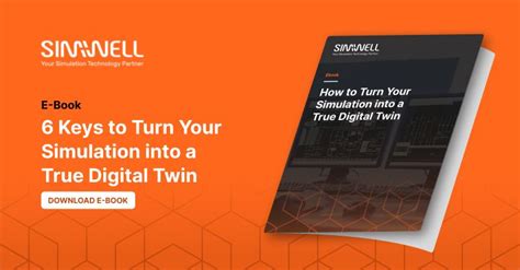 A True Simulation Based Digital Twin Is Simpler Than You Think With