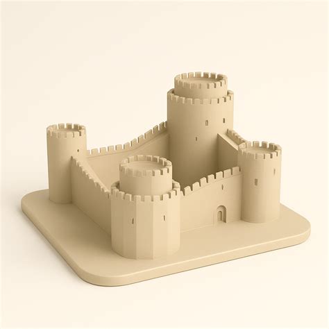 🏰 Rumeli Fortress Rumeli Hisarı 3d Printable Ottoman Coastal