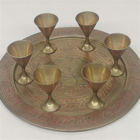 Solid Brass Tray Etsy