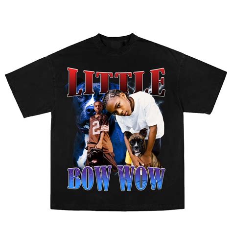 bow wow t shirt design png instant download etsy
