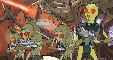 Rick And Morty Discover 9 Gromflomite Inspiration Ideas On This