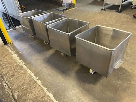 400 Stainless Steel Dump Buggy Mandm Equipment Corp