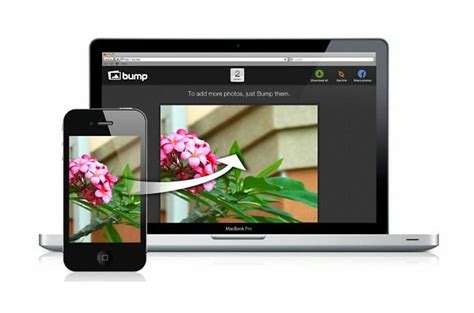 Bump Now Transfers From Smartphones To Computers