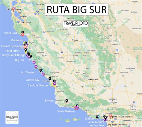 GuÍa Ruta Big Sur 2023
