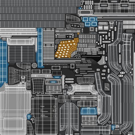 Car Diagnostic Scan Tool Off 3d Model 29 3ds Blend C4d Fbx Max