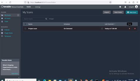 Github 0xsp0rt Vulnerability Assessment On Windows 10 Host Using Nessus