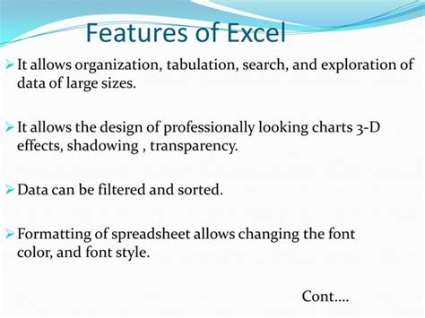 Ppt On Ms Excel Pptx Desktop Publishing Computer Software And
