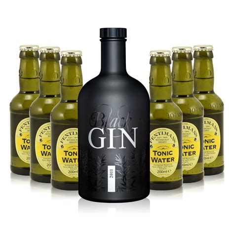 Gin And Tonic Set Xv Black Gin Fentimans Tonic Gansloser Gin And Tonic Sets Urban Drinks
