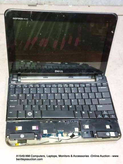DELL INSPIRON MINI LAPTOP NO POWER CORD MISSING PARTS Bentley Associates LLC