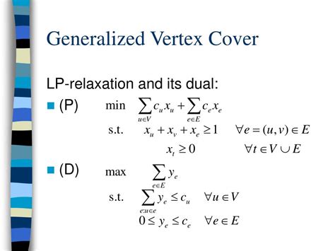 ppt linear programming and approximation powerpoint presentation