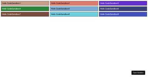 Drag List Demo Codesandbox