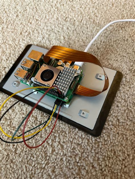 Raspberry Pi 5 And Official 7 Touchscreen Blank With Ubuntu