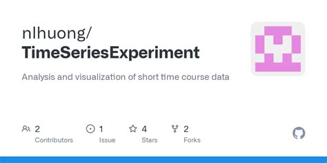 GitHub Nlhuong TimeSeriesExperiment Analysis And Visualization Of Short Time Course Data
