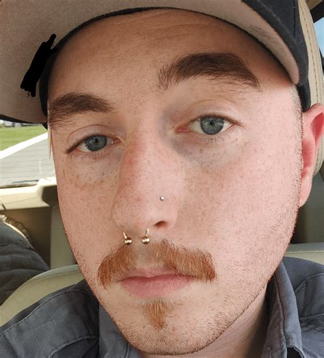 14g Septum 16g Nose Stud Rstretched