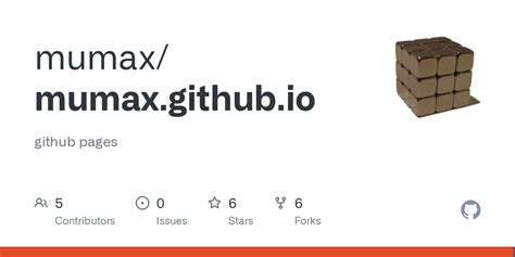 Github Mumax Mumax Github Io Github Pages
