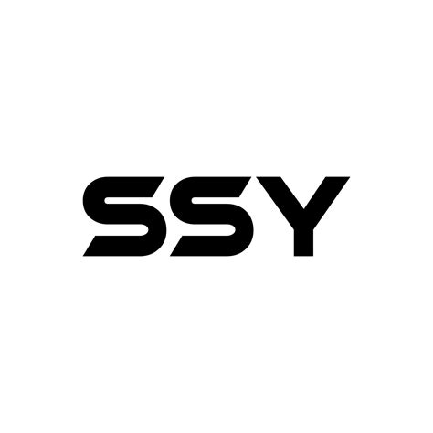 SSY Letter Logo Design, Inspiration for a Unique Identity. Modern ...