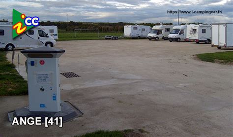 Ange Aire De Services Et De Stationnement Pour Camping Cars Près De