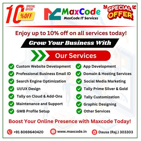 maxcode it services website development company 🌟 𝐌𝐚𝐱𝐜𝐨𝐝𝐞 𝐈𝐓