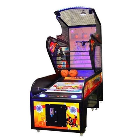 Indoor Electronic Basketball Hoop Game Machine Game Start