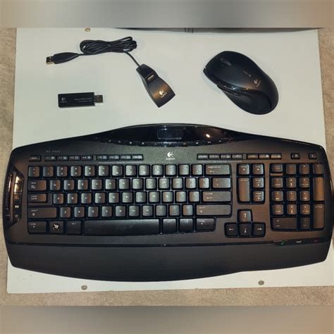 Logitech Computers Laptops Parts Logitech Cordless Laser Keyboard With Cordless Laser