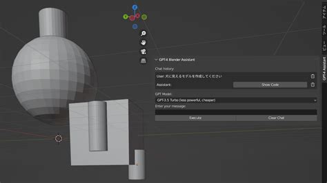 an add on ``blendergpt review that integrates gpt 4 into 3dcg