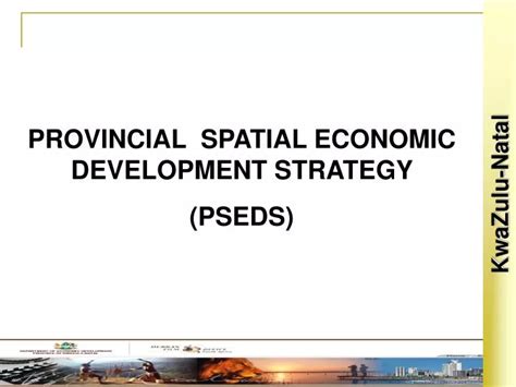 Ppt Provincial Spatial Economic Development Strategy Pseds