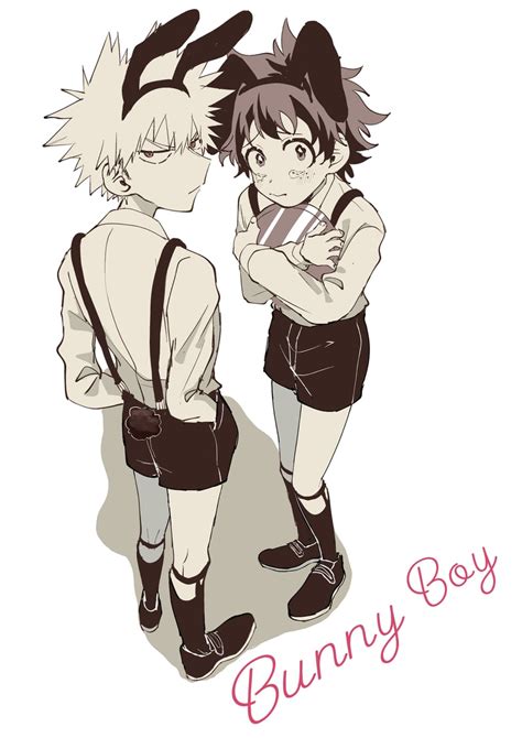 Midoriya Izuku And Bakugou Katsuki Boku No Hero Academia Drawn By Rapiko Danbooru