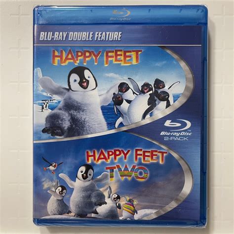Happy Feet And Happy Feet Two Double Feature Blu Ray Movie Sealed And