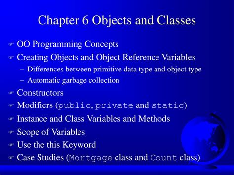 Chapter 6 Objects And Classes Ppt Download