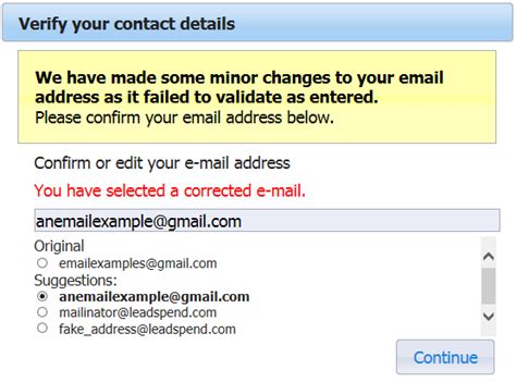 email validate api sample code guide experian