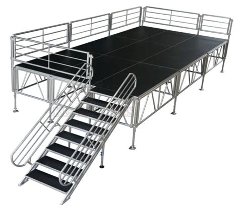 Aluminum Portable Stage Railing Company Supplier Jiangsu Shizhan