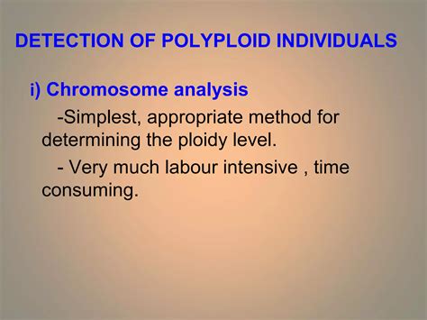 Chromosomal Set Manipulation Ppt