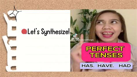 Perfect Tenses Pptpptx Pptx