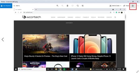 How To Save A Screenshot As A PDF On Windows Computers