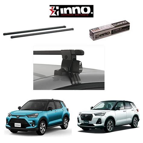 Inno Square Base System Carrier Rack For Toyota Raize Genuine