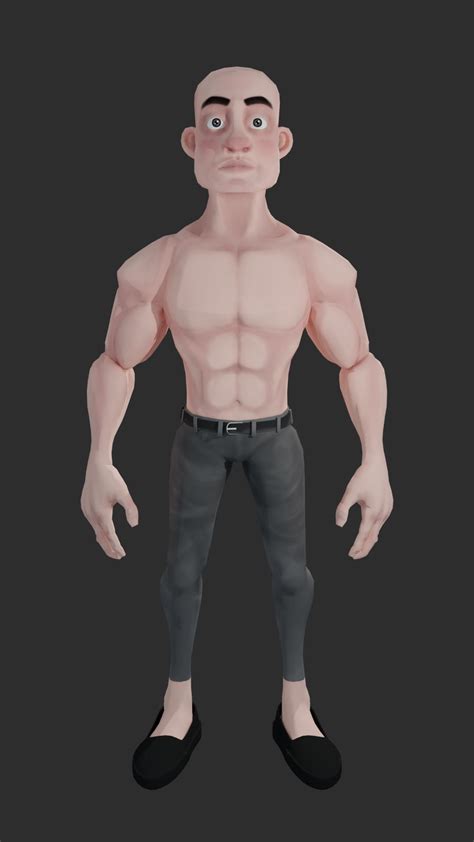 Stylized Low Poly Character 3d Model 10 Unknown Free3d