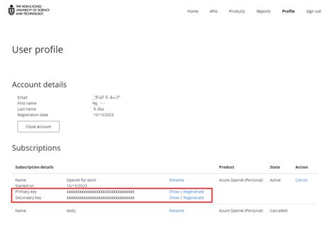 how to use hkust azure openai api key with python with sample code and