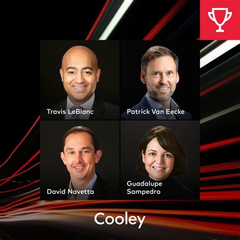 Cooley Llp On Linkedin Four Cooley Partners Named For Excellence In