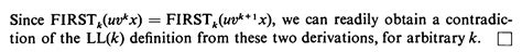 Why Cant A Ll Grammar Be Left Recursive Stack Overflow